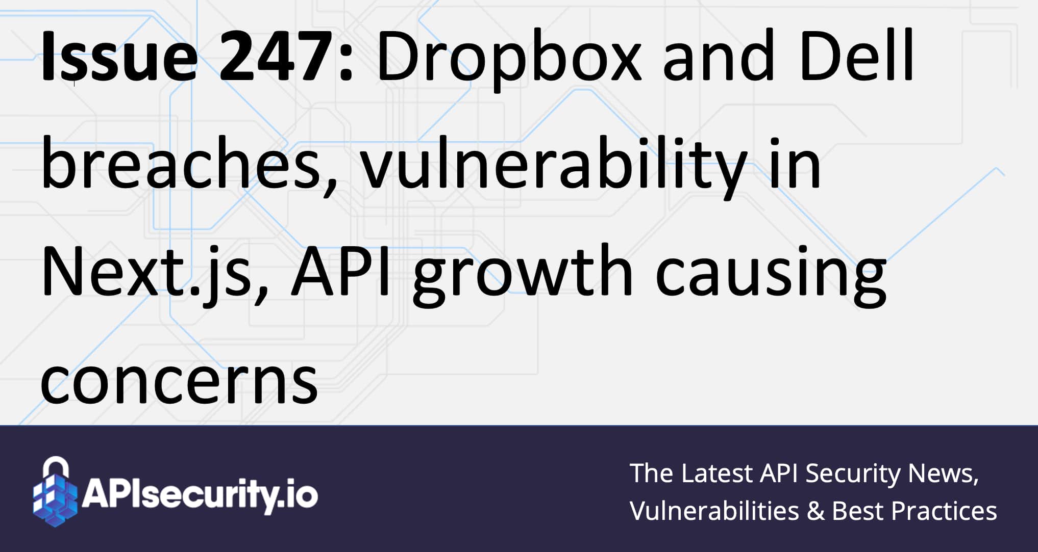 Issue 247 Dropbox And Dell Breaches Vulnerability In Nextjs Api Growth Causing Concerns